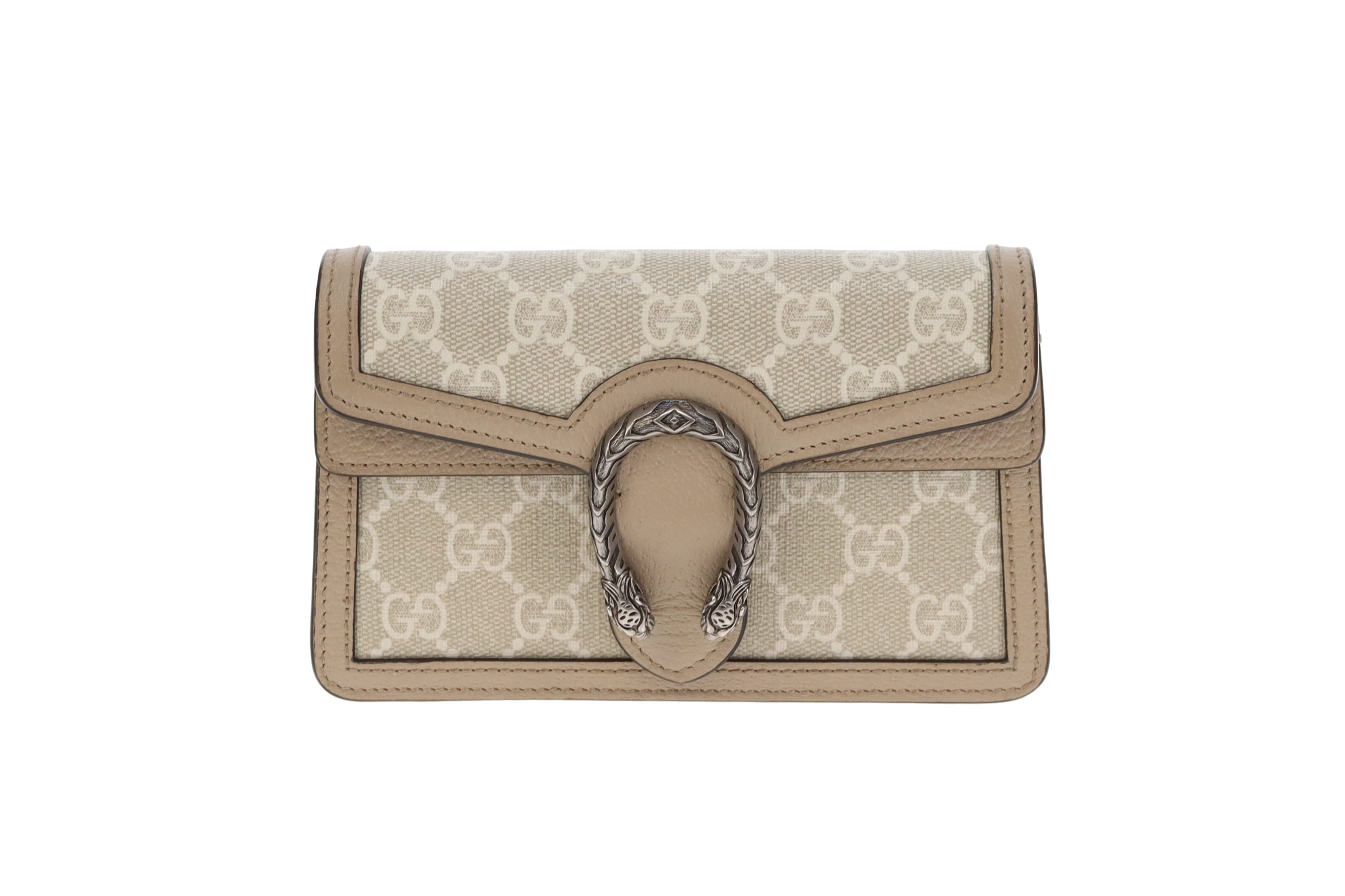 Gucci Beige and White GG Supreme Super Mini Dionysus – Designer ...